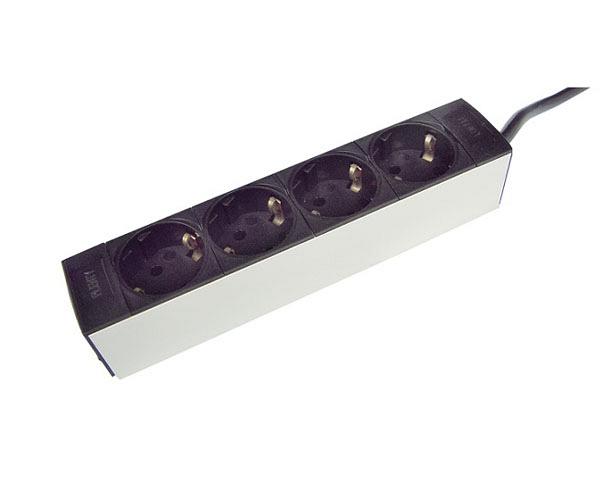 PDU 1x16A, 4xSchuko outlet 3m Schuko Power Cord