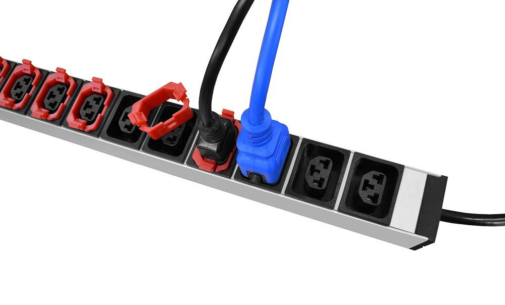 PDU 1x16A, 11x IEX C13/C19, Schuko Power Cord, PLA435-11-IEX