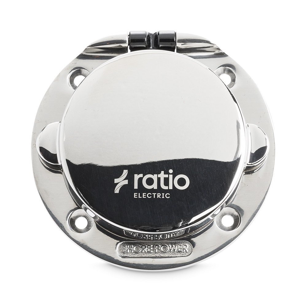 Shore Power MP50 Stainless Steel Inlet